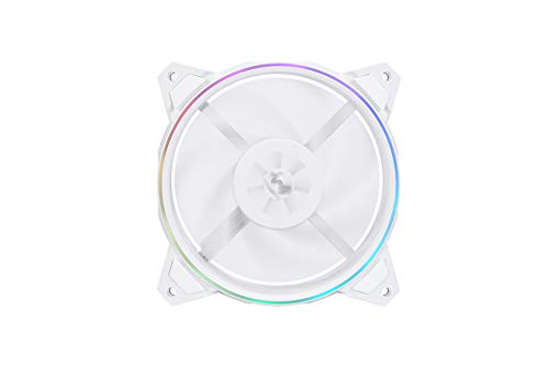 in Win Sirius Pure (ASP120) 120mm White Addressable RGB Fan