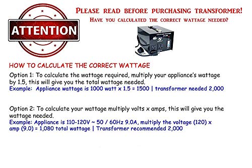 3000W ST-Pro Auto Step Up & Step Down Voltage Transformer Converter, Heavy-Duty AC 110/220V Converter with US Standard, Universal, Schuko AC Outlets & DC 5V USB Port by Goldsource [3-Year Warranty]