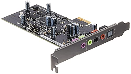 ASUS XONAR SE 5.1 Channel 192kHz/24-bit Hi-Res 116dB SNR PCIe Gaming Sound Card with Windows 10 compatibility
