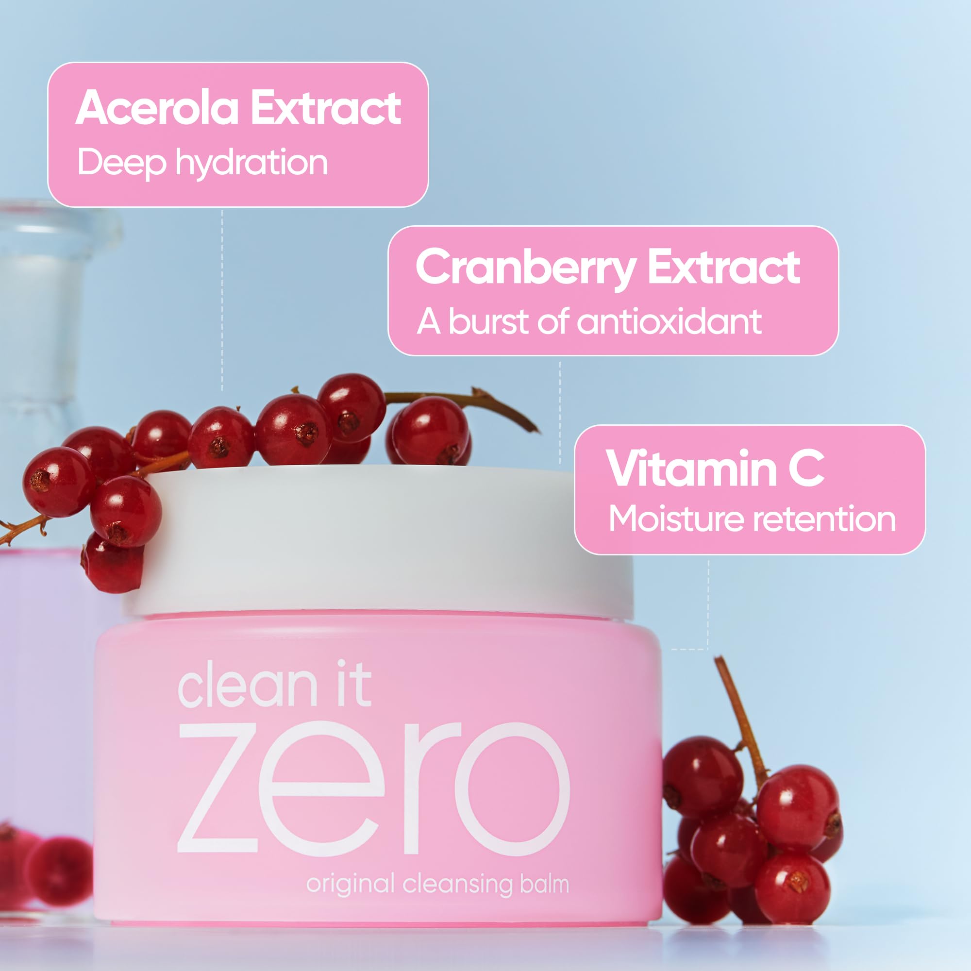 BANILA CO NEW Clean It Zero Original Cleansing Balm Makeup Remover, Balm to Oil, Double Cleanse, Face Wash, 2 sizes