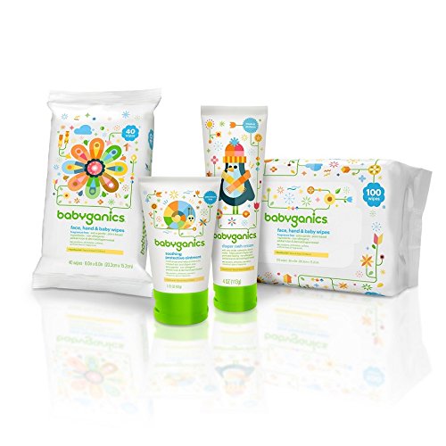 Babyganics Flushable Baby Wipes, Fragrance Free, 60 Count (Pack of 3, 180 Total Wipes)