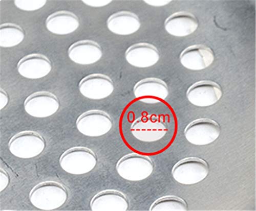 2 pcs Pizza Pans with Holes 10inch 12inch Non-Stick Round Pizza Baking Tray Plate Bakery pizza tools oven outdoor metal Oven Tray Pizza Tray