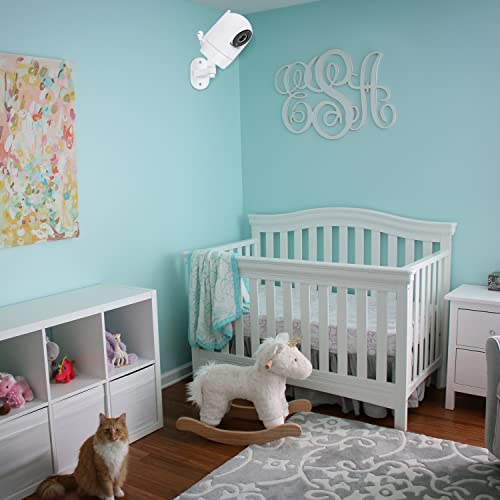 Adjustable Baby Monitor Wall Mount for Vtech VM901 and VM919HD, Perfect View Angle and Easy Installation Without Drilling