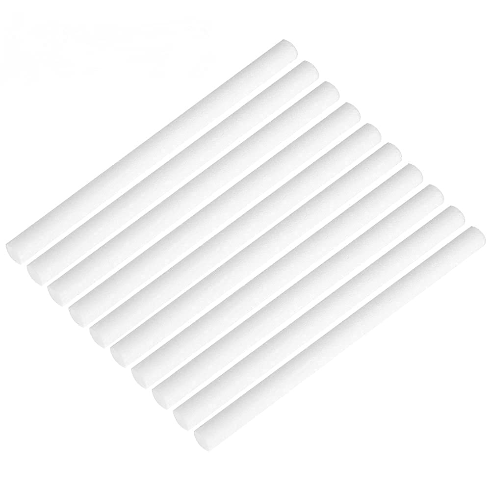 10Pcs Humidifier Sticks, Cotton Filter Refills Humidifier Replacement Wicks for Mini Portable Personal USB Powered Humidifiers in Office Bedroom