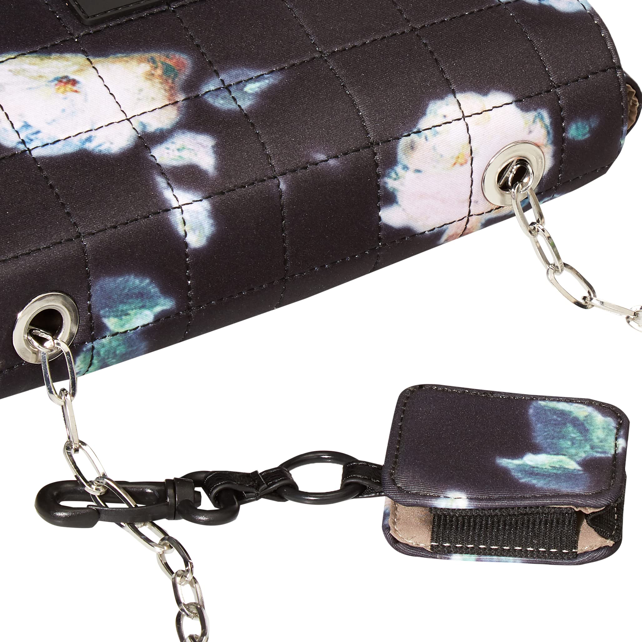 Anne Klein Neoprene Flap Crossbody, Floral