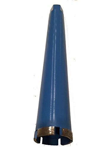 3-1/2-Inch Laser Welded Wet Diamond Core Drill Bits for Cutting Concrete and Asphalt, Professional Quality, Fast Drilling, 3-1/2" Diameter x 17" Length