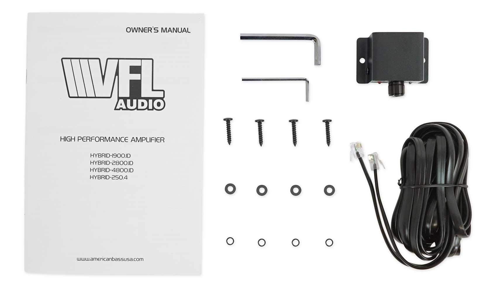 American Bass VFL4800-1D Class D Mono Hybrid Amplifier 4480 Watts