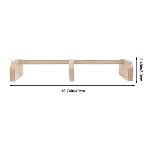 3 pcs Brooder Stand Horse Pet Accessories Chicks Single Toys Hens Swing Chick Standing Wood Pigeon Parrots Training Big Bar, Supplies Perch- Coop and Trainning for Garden