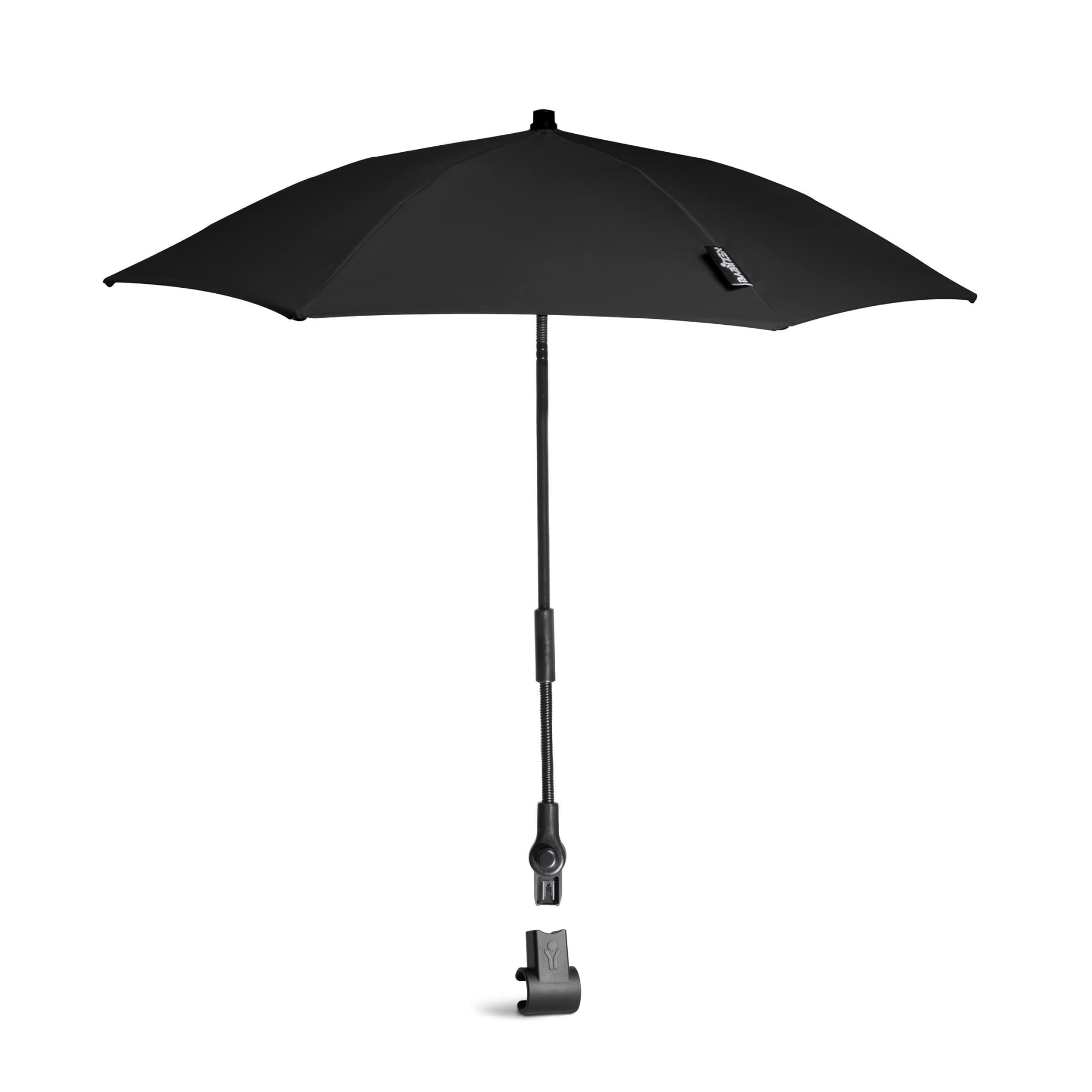 Babyzen YOYO Parasol, Black - UPF 50+ Protection - Compatible with the 0+ Newborn Pack, Bassinet, Car Seat & 6+ Color Pack