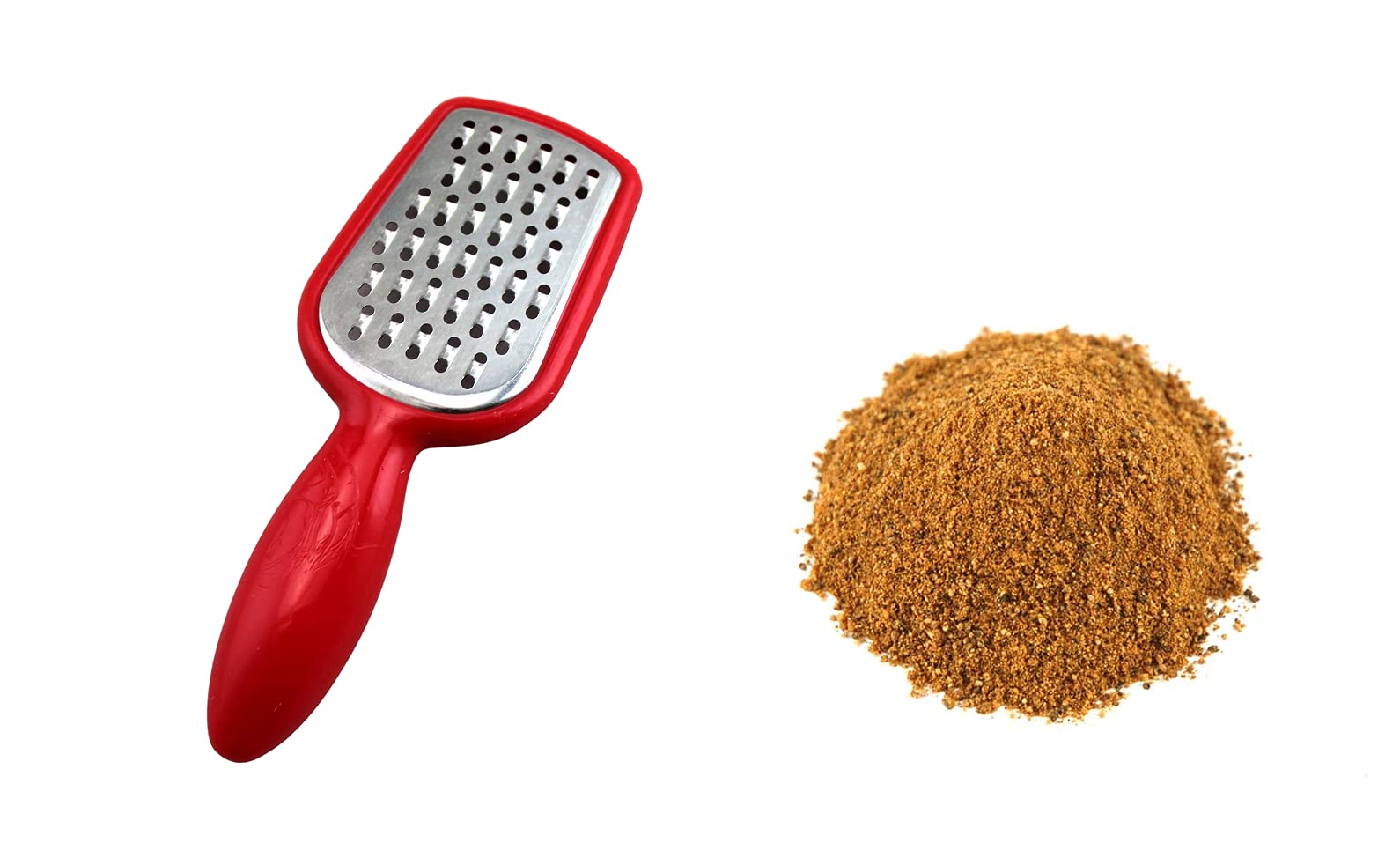 2 Pcs. Stainless Steel Mini Grater Cheese Garlic Nutmeg Chocolate 5" BPA Free