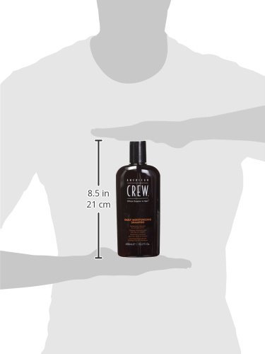 American Crew Men's Shampoo, Moisturizing Shampoo for Oily Hair, 15.2 Fl Oz