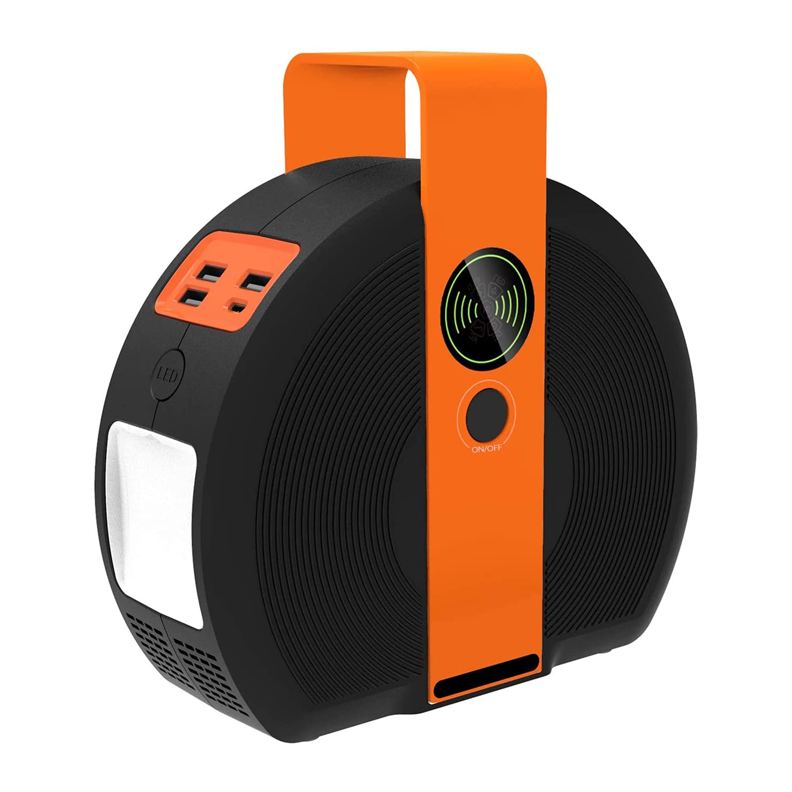 155Wh Portable Power Station, 42000mAh Solar Power Generator with DC/AC Inverter for Outdoor Camping Travel Emergency Backup Power Generator