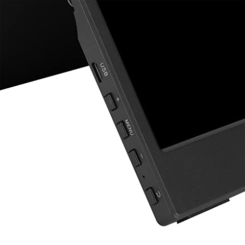 13.3 Inch Gaming Monitor, Portable Monitor Full HD 1080P Multiple Display Modes HDR Technology for Computer for Mobile Phone for Laptop
