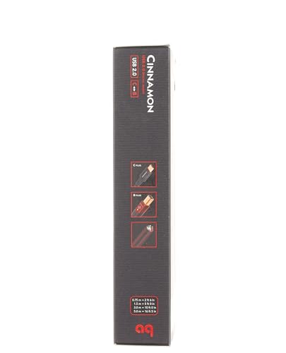 AudioQuest Cinnamon USB B to Type C Cable 1.5m USB B to C Cable