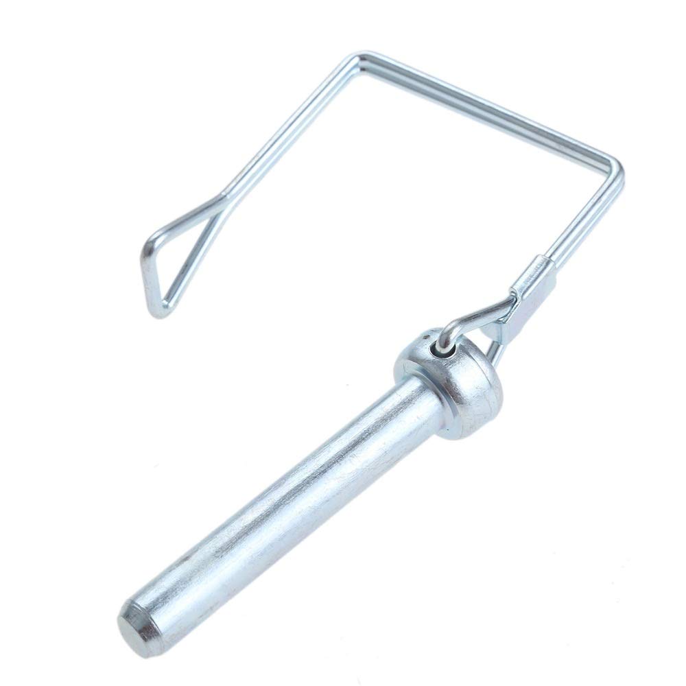 10Pcs Shaft Lock pins, 1/4"x2-3/4" Safety Coupler Pin, Heavy Duty Wire Locking Trailer Pin Hitches