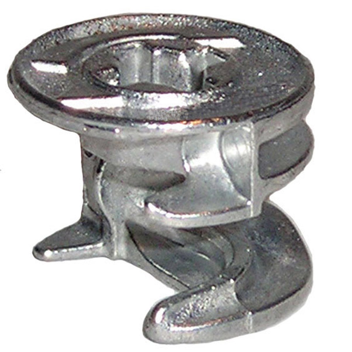15mm x 12mm Cam Lock Disc Nut Furniture Connector Fastener (1 Package of 10 Pieces)