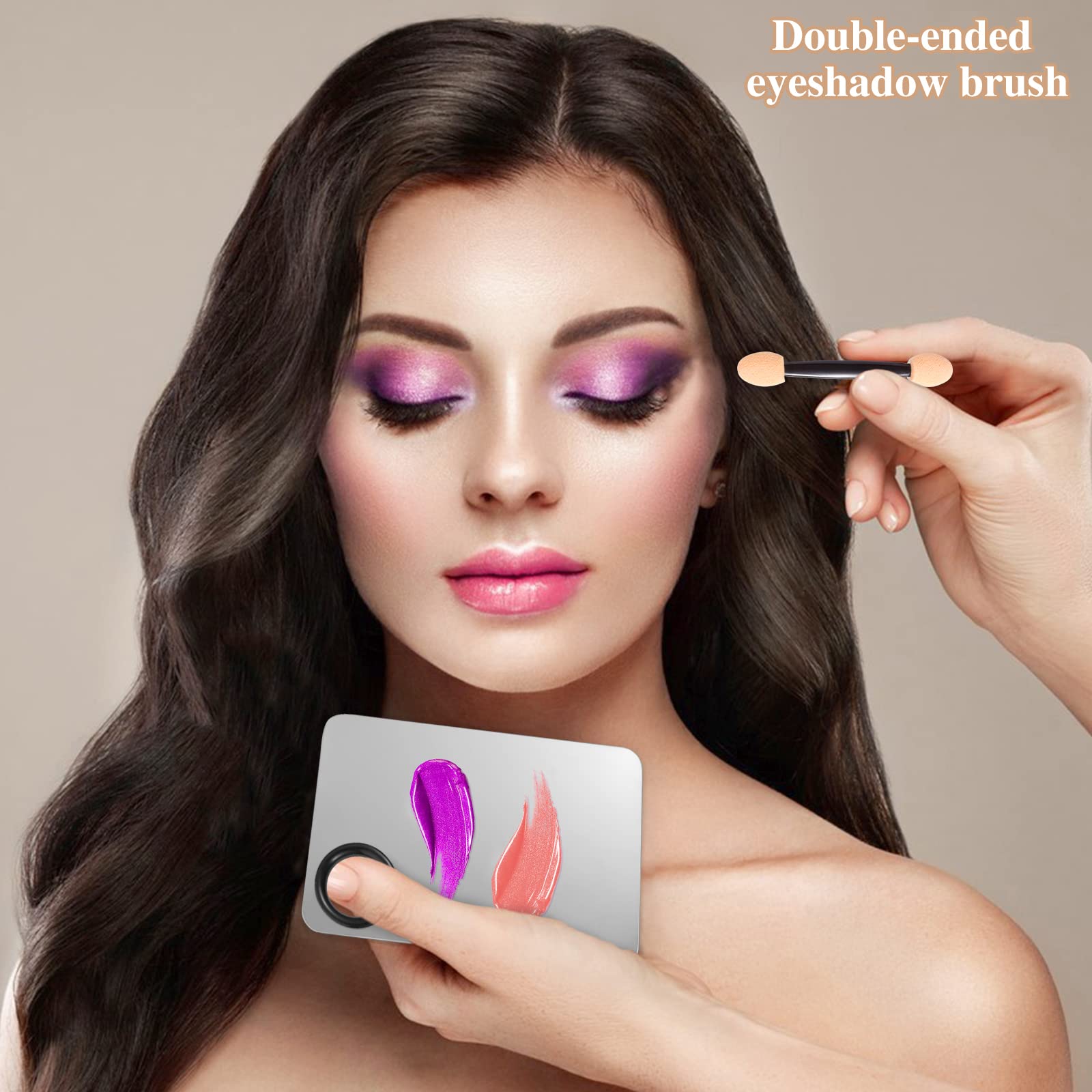 306 PCS Disposable Makeup Applicators Tools Kit 70 Disposable Eyeliner Brushes 100 Mascara Wands Eyelash Brush 100 Lipstick Applicators 30 Eye Shadow Brush