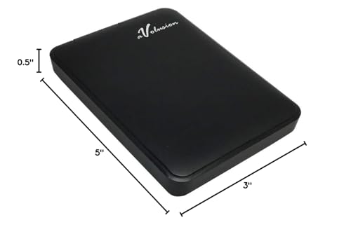 Avolusion 500GB USB 3.0 Portable External Hard Drive (for PS4, Pre-Formatted) HD250U3-Z1-2 Year Warranty