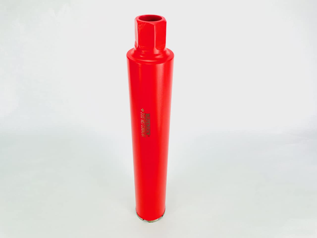 3" Inch Diamond WET Core Drill Bit 1-1/4” Threaded by BLUEROCK Tools for Concrete Rebar Asphalt Brick Rock Masonry Hole Barrel Coring