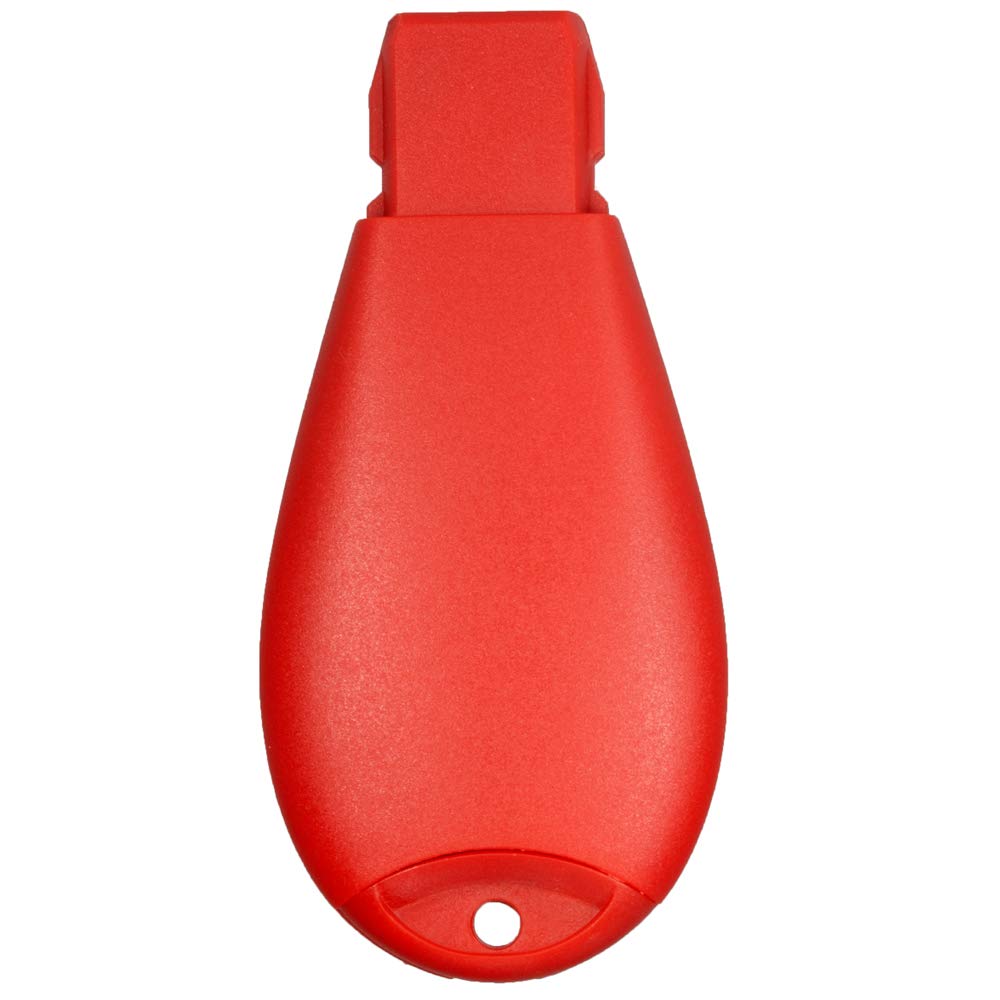 2 New Red 5 Buttons Keyless Entry Remote Start Car Key Fob Fobik Shell / CASE M3N5WY783X IYZC01C for Challenger Charger Durango Chrysler 300 and Grand Cherokee - (No Electronics or Chip Inside)