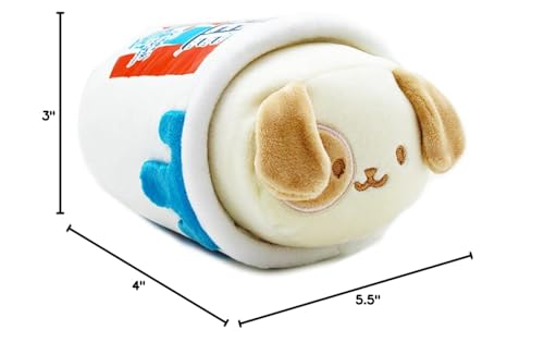 Anirollz 6" Official ICEE Cup Stuffed Animal Plush Toy |Soft, Squishy, Warm, Cute, Comfort, Safe| Pillow with Kitty Bunny Fox Panda Chicken Owl - Birthday Graduation Gift - Puppiroll