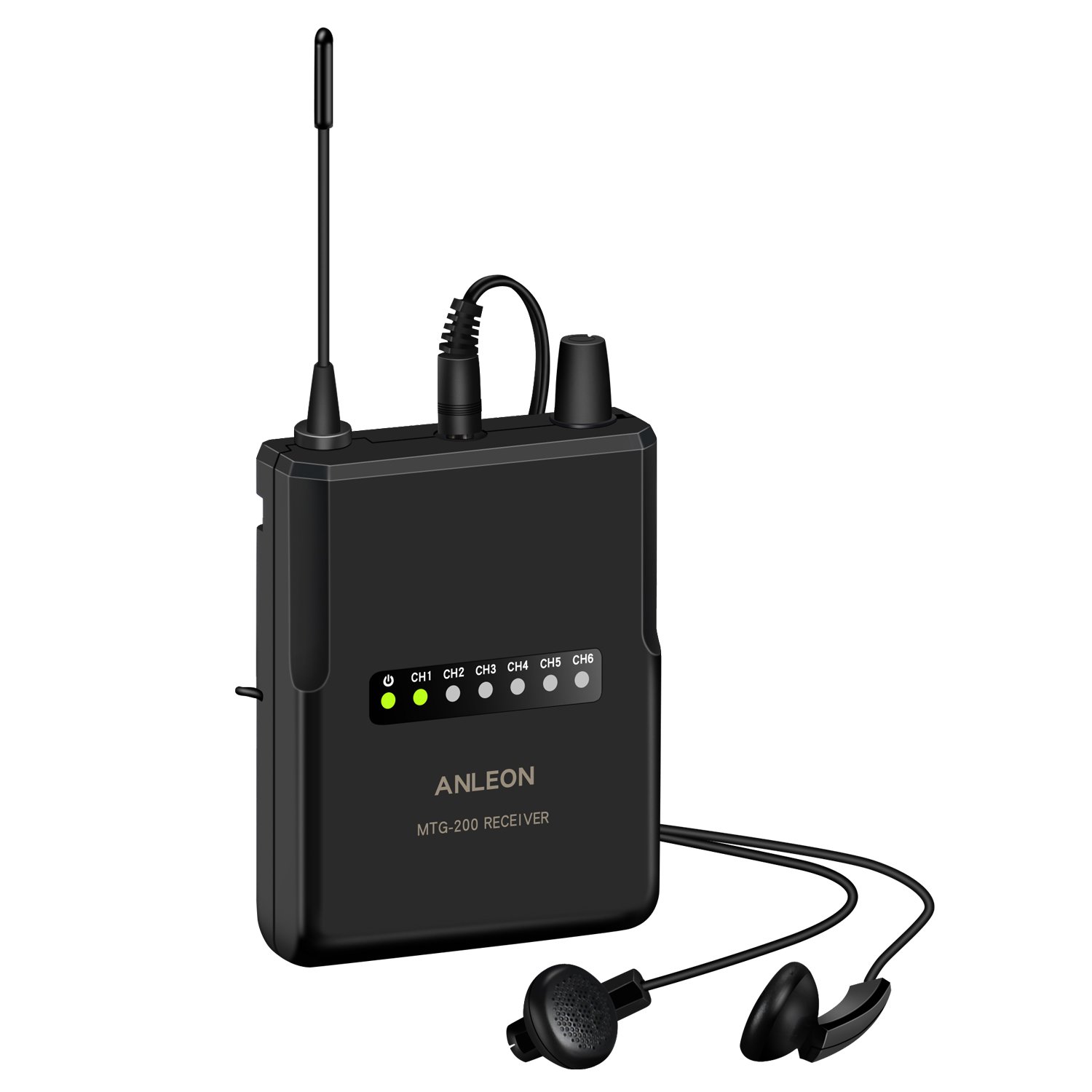 ANLEON MTG-200 Wireless Tour Guide & Language Interpretation System 915Mhz (4 Receivers)