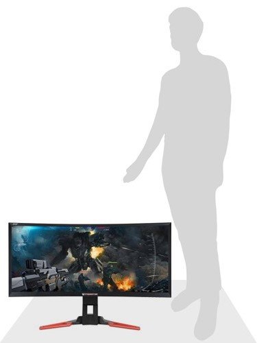 Acer Predator Z35 35-inch Curved Full HD (2560 x 1080) NVIDIA G-Sync Display, 144Hz, 2x9w speakers, HDMI & DP
