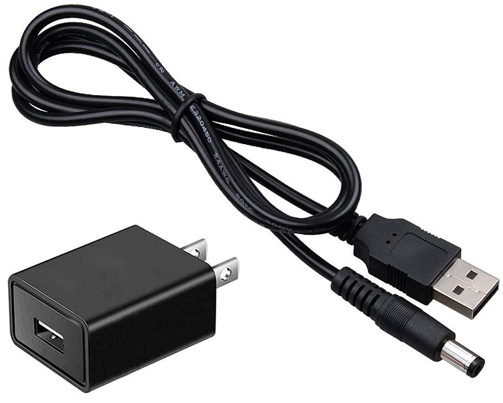ZZS LED Laser Star Projector Power Cord, AC DC Adapter Charger Power Cord Compatible with BlissLights Sky Lite Laser Galaxy Projector, (C-SKL)