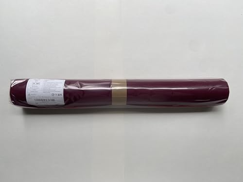 Wooqu Book Cloth, Fabric Surface and Paper Backed, Easy to Use, Strong, 17x29β, for Book Binding, Dark Red