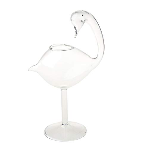 180ml Exquisite Swan Shape Wine Glass For Party Drinkware Exquisite Workmanship Unique Design Home Gift Durable Cocktail Glass Set Variety