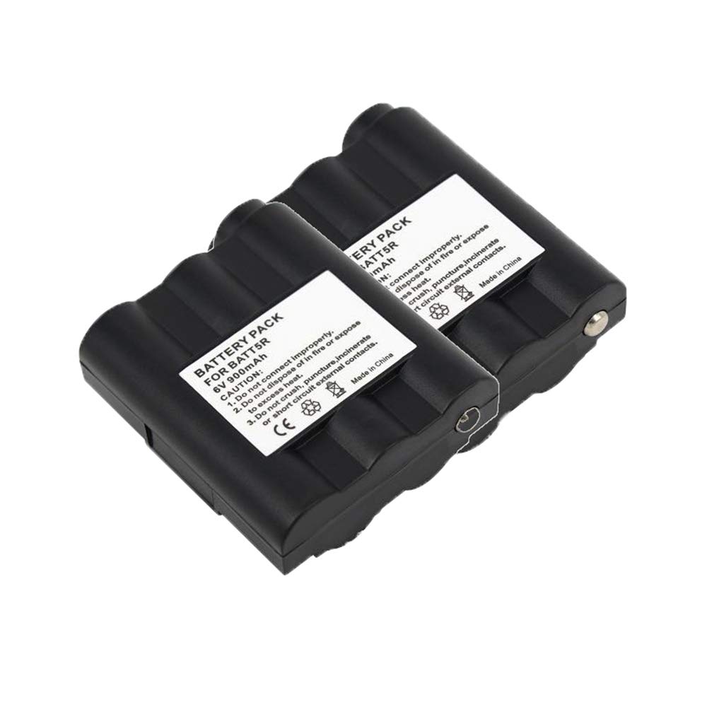 2-Pack Rechargeable Replacement Battery for Midland BATT5R / AVP7 / FRS-005 / LXT210 / GXT-300 / GXT-325 / GXT-550 / GXT-555 / GXT-700 / GXT-710 / GXT720 / GXT750 / GXT-775 / GXT-795 and More