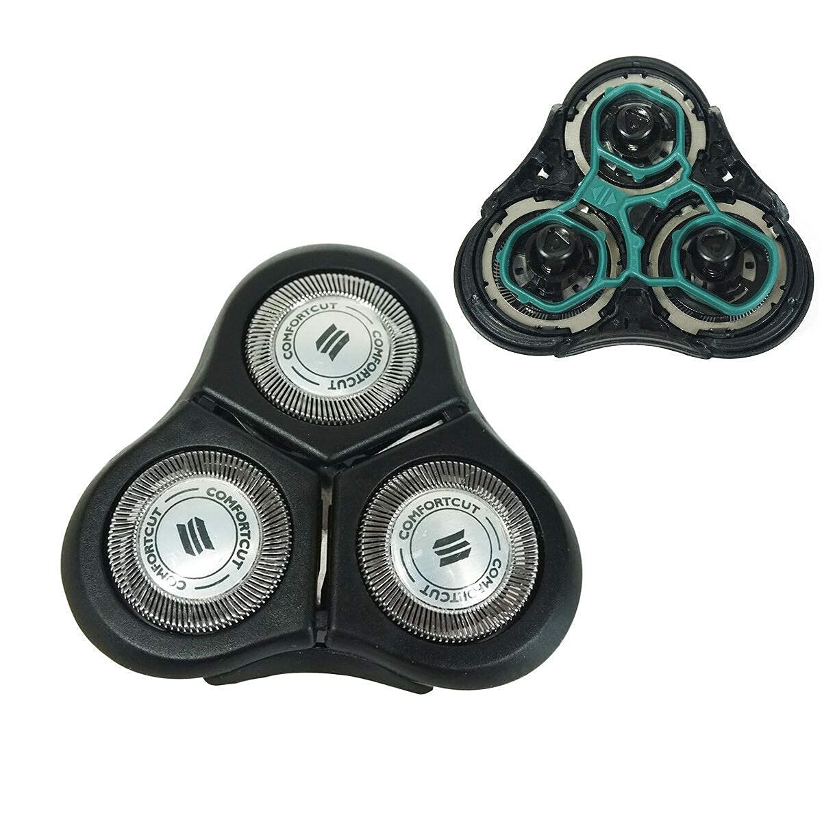 Super-sharp 3 pcs Replacement Shaver Head Shaver Blade for Philips Norelco Hq56 Hq55 Plus Hq4 Hq3 6948XL