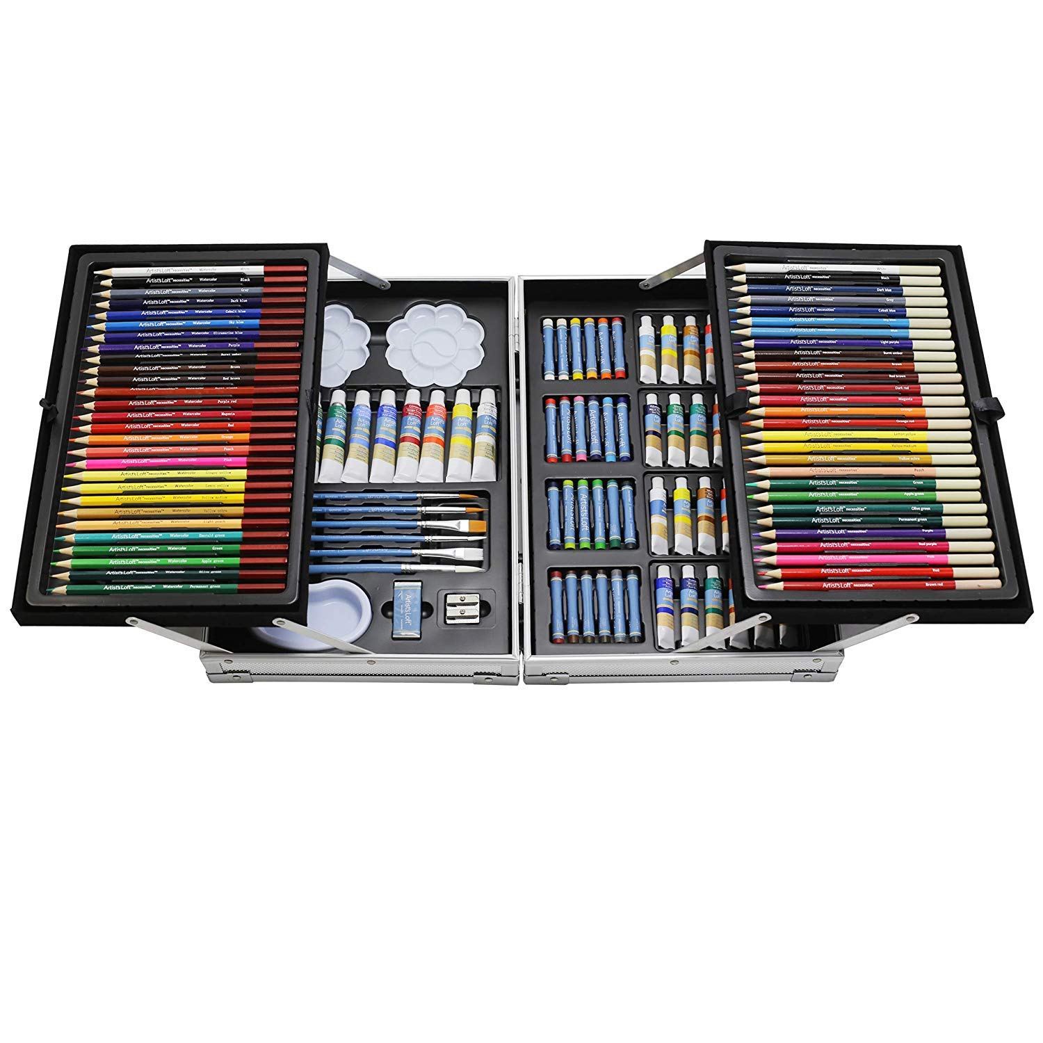 126 Piece All-Media Art Set with Deluxe Metal Case by Artist's Loft