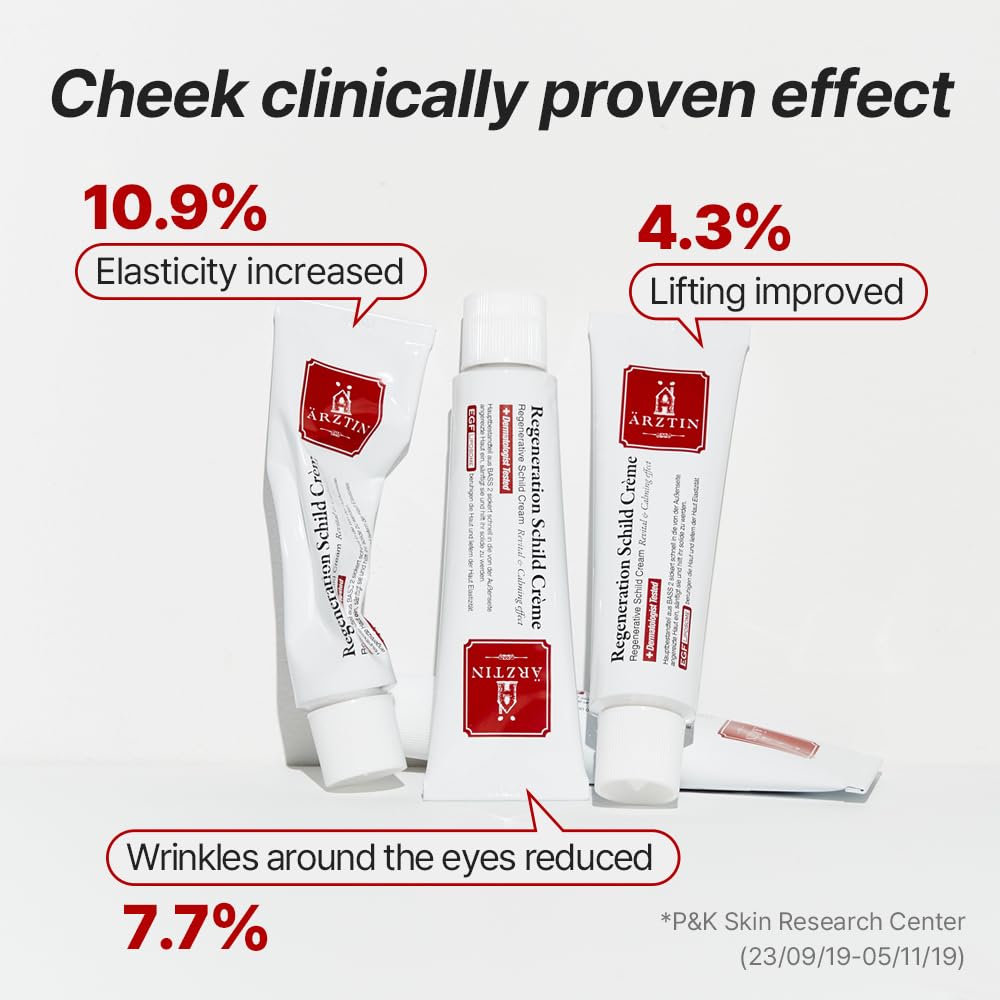 ARZTIN Regenerative Schild Cream, Daily Repair Cream for Sensitive & anti-aging Care Dermatologist-Recommended 1.8 oz.