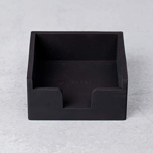 Fernaco Sticky Note Holder - Made from Durable and Silicone - Universal 3x3 Holder - Black