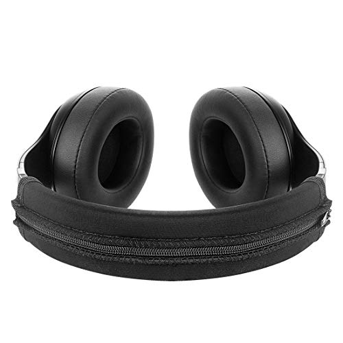 Geekria Headband Cover Compatible with Beats Studio 3, Studio 2 Headphones, Head Cushion Pad Protector, Replacement Repair Part, Sweat Cover, Easy DIY Installation No Tool Needed (Black)