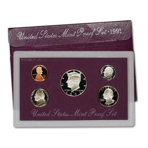 1991 U.S. Proof Set in Original Government Packaging