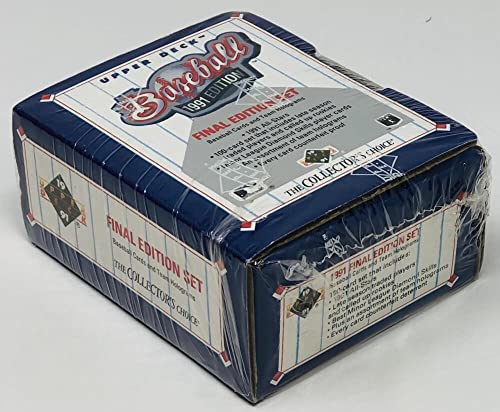 1991 Upper Deck Baseball Final Edition Factory Set