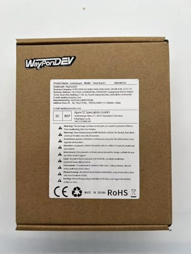Tinker Board 2 6-Core 2.0 GHz Rockchip RK3399 Single Board Computer 2GB RAM GB LAN Wi-Fi & Bluetooth 5.0 GPIO Connectivity Support 4K Dual-Display