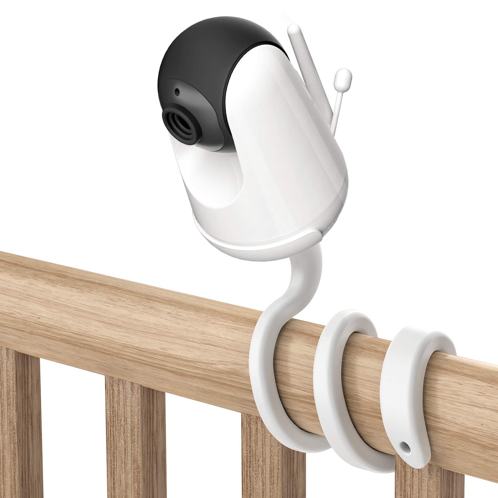 TIUIHU Baby Monitor Flexible Mount for Hipp Baby Monitor,Twist Versatile Mounting Kit for VAVA/Hipp Baby Monitor