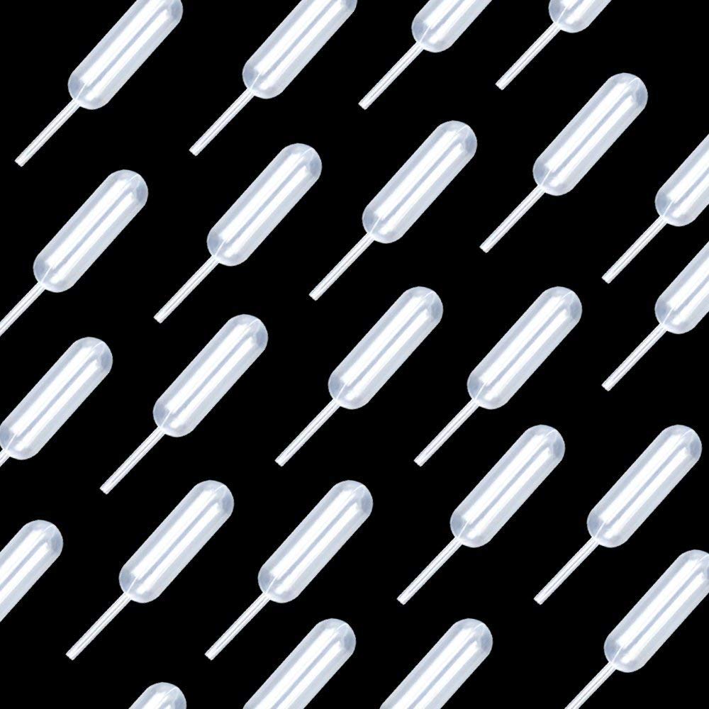350pcs 4ml Plastic Pipettes Squeeze Transfer Pipettes Suitable for Chocolate, Cupcakes, Strawberries