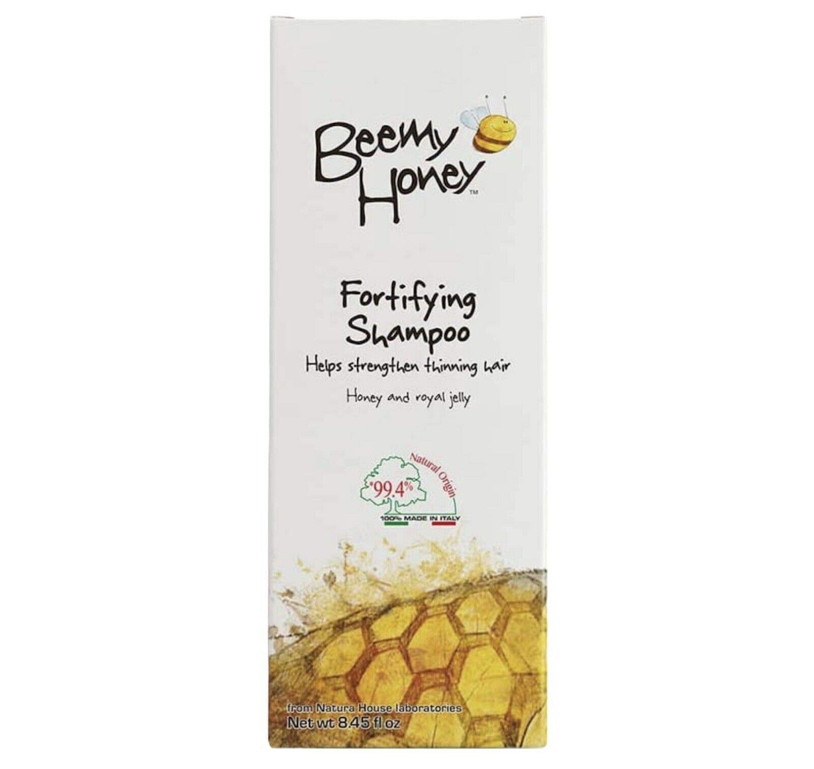 BeeMy Honey Fortifying Shampoo & Conditioner Set, 8.45 oz each, Made in Italy, Hypoallergenic