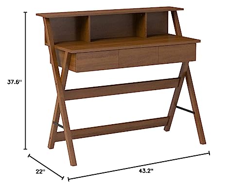 Baxton Studio Crossroads II Writing Desk