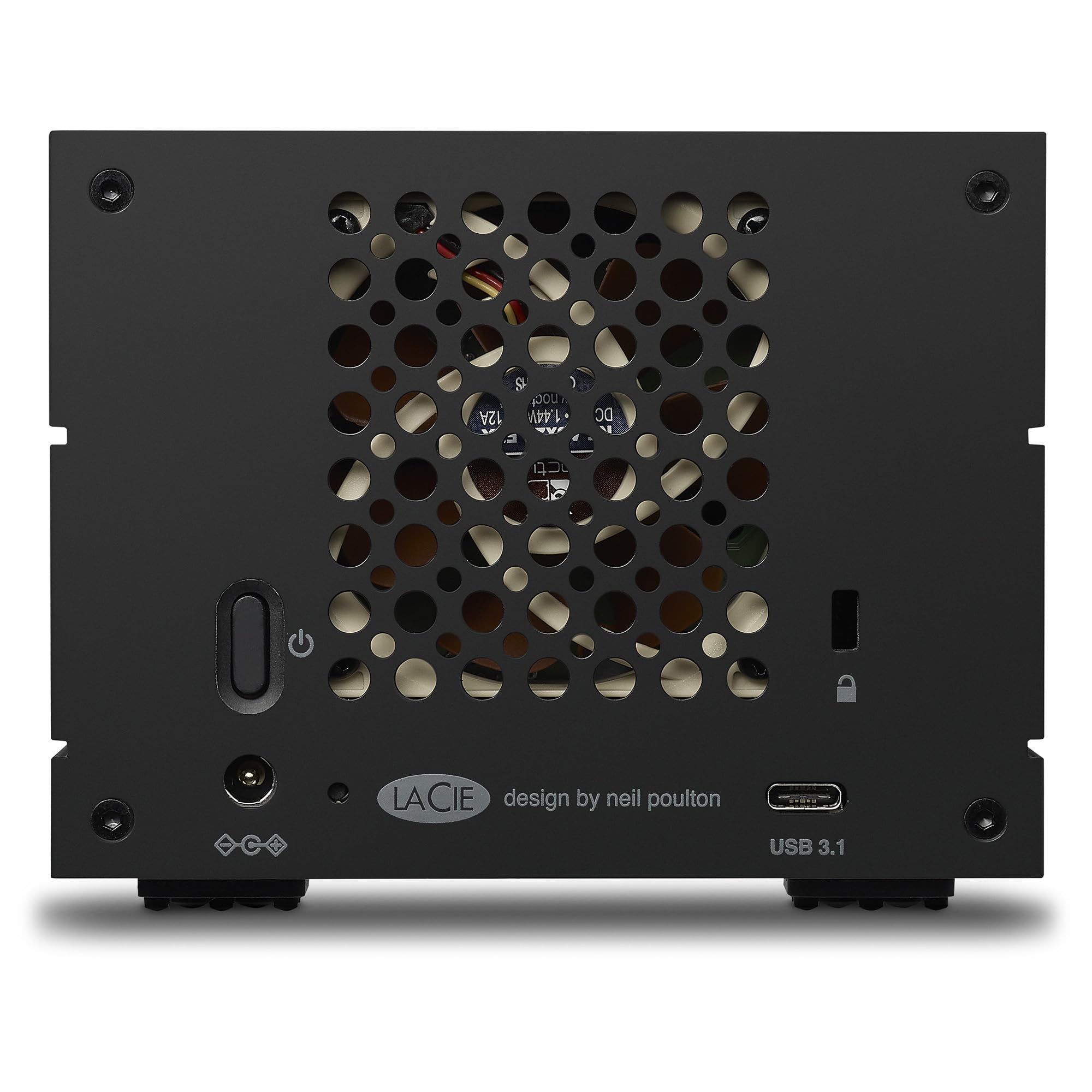 LaCie 2big RAID, 36TB, External Hard Drive Desktop, USB-C, 7.200 RPM, Enterprise Class Drives, for Mac and PC Desktop (STHJ36000800)