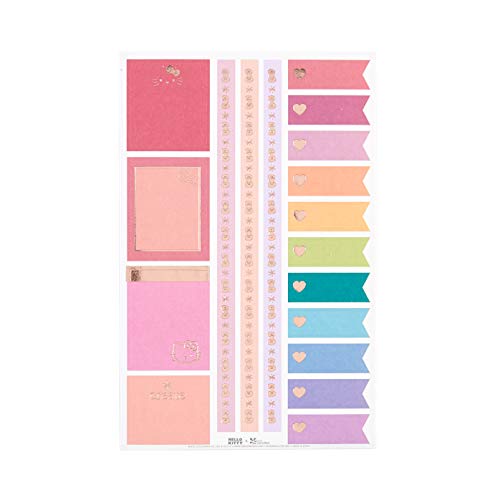 Hello Kitty x Erin Condren Designer Sticker Pack - 3 Pack, 95 Stickers Total, Fun and Cute Stickers for Customizing Planners, Notebooks, Calendars and More