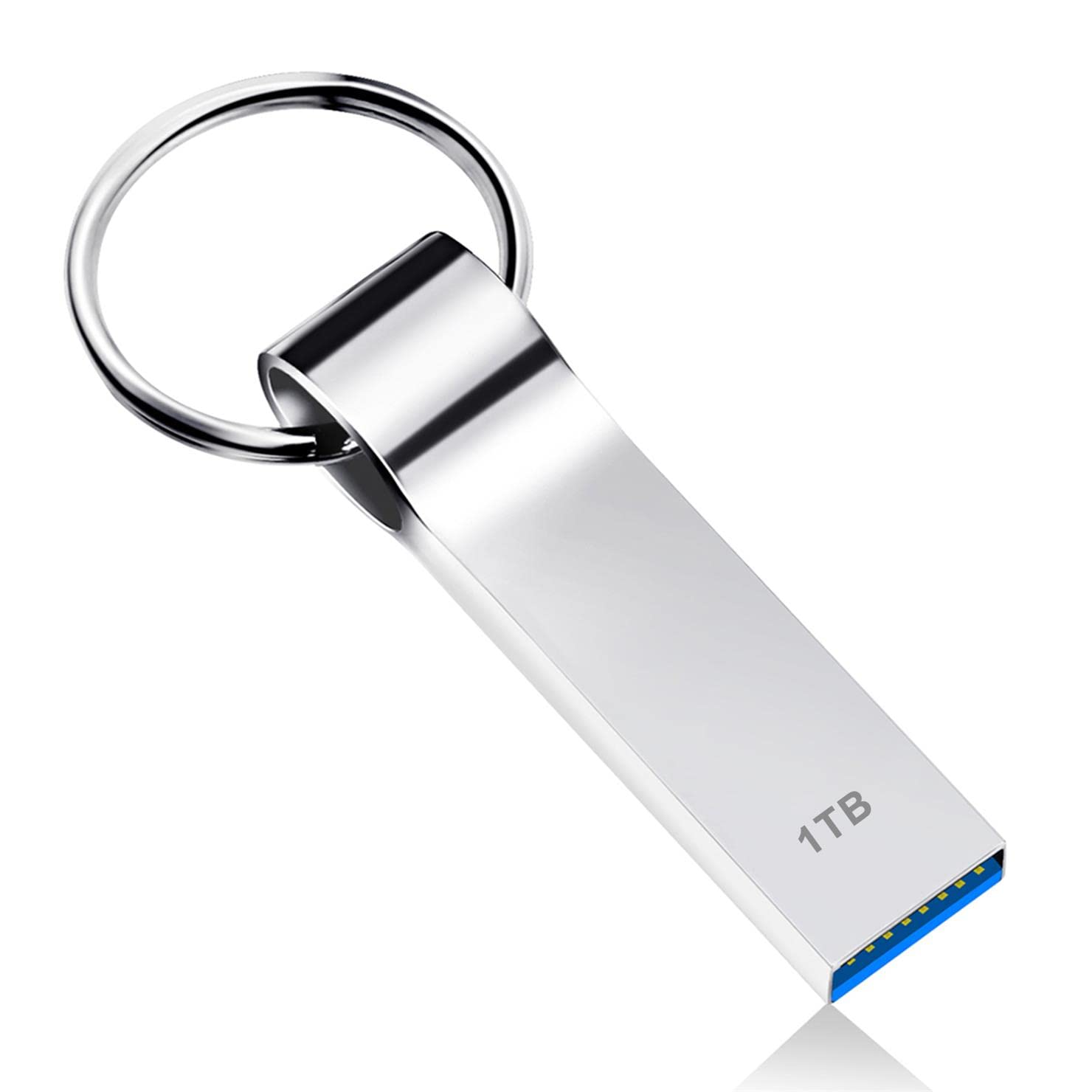 1TB Flash Drive, hearsmile Ultra High-Speed USB 3.0 Flash Drive Portable Thumb Drive Ultra Large Storage 1000GB USB Drive Keychain Design Jump Drive Waterproof Memory Stick or Extenal Data Storage