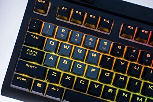 Cherry MX Key Switch FPS Backlit Key Caps for Corsair Gaming Keyboards! (Gray)