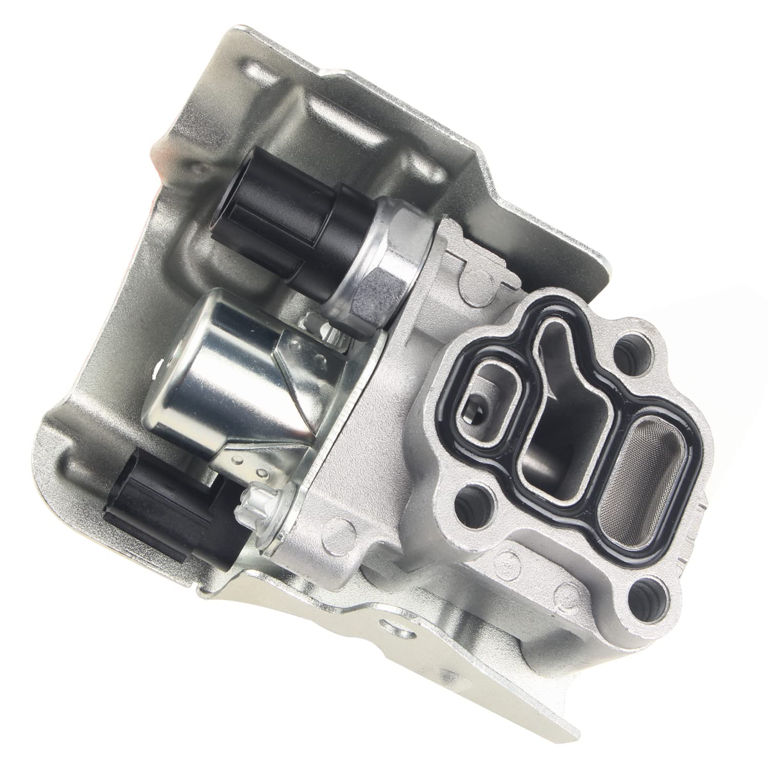 15810-RAA-A03 VVT VTEC Solenoid Spool Valve Timing Oil Pressure Switch & Gasket - Compatible with Accord, CR-V, Element, Civic, RSX - Replace 15810-RAA-A01, 917224