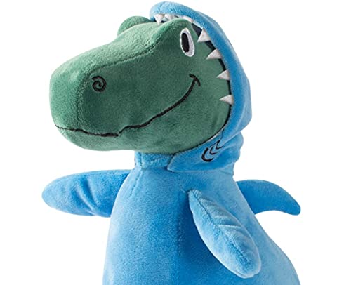 Fringe Studio Dog Plush Pet Toy with Squeaker, Feelin’ Jawsome! (289626) for All Breed Sizes, Medium, Multicolor
