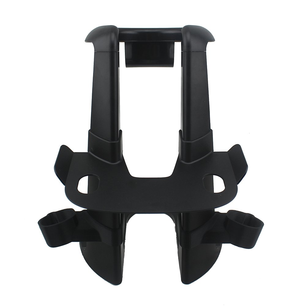 AMVR VR Stand,VR Headset Display Holder for HTC Vive Headset or HTC Vive Pro Headset and Controllers Black